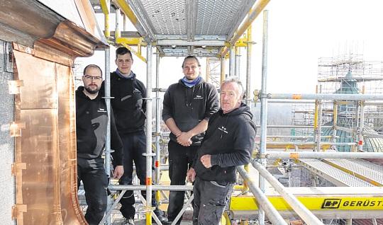 Güstrower Bauklempnerei Marcel Voss: Turmdächer - Nordkurier