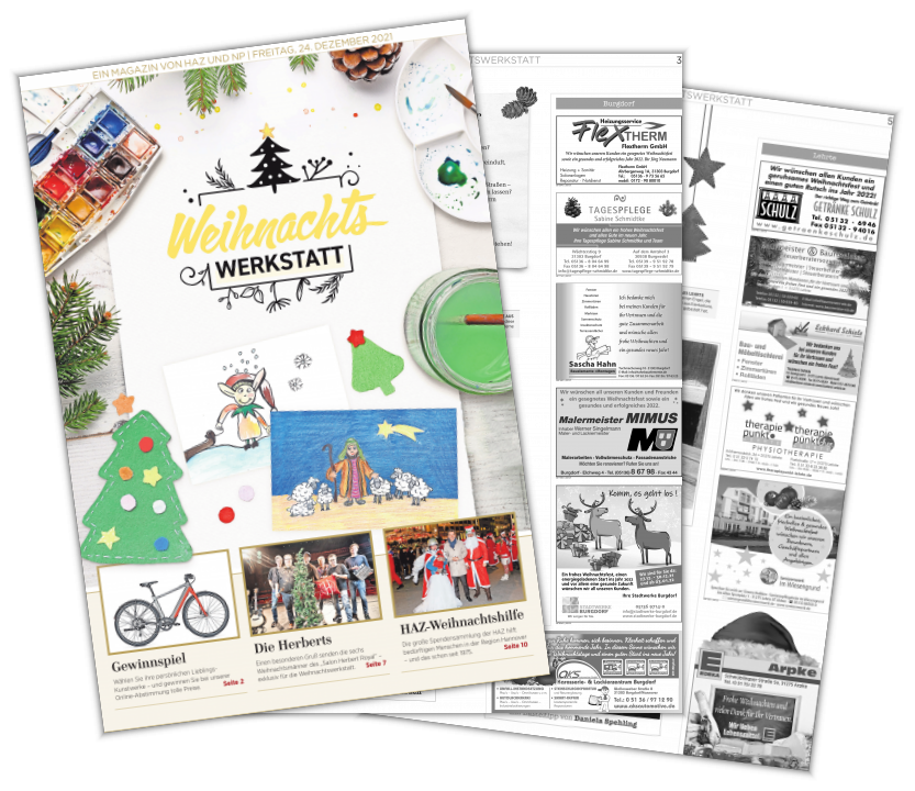 Weihnachtswerkstatt Region Ost Hannoversche Zeitung