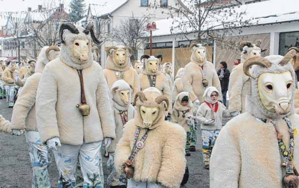 Fasnet in Stetten am kalten Markt - Schwäbischer Verlag