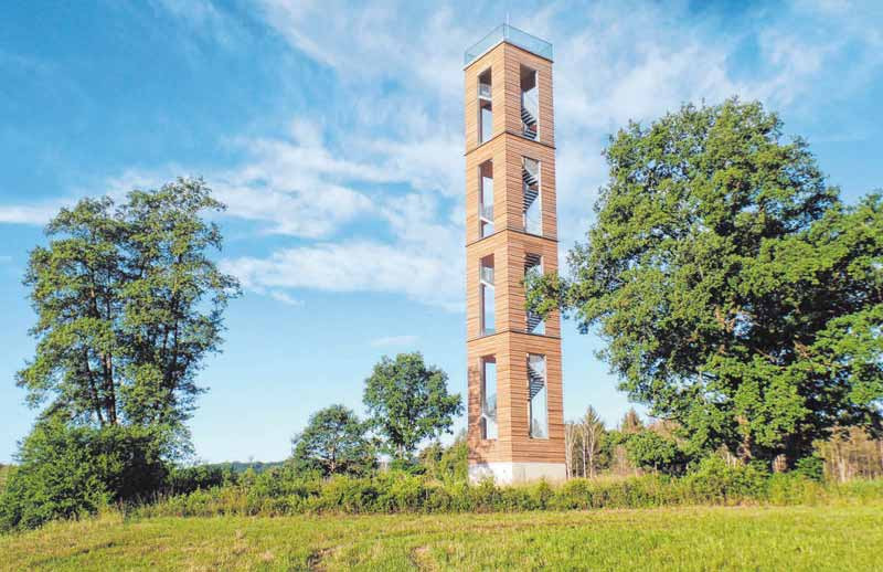 Der Bannwaldturm in Ostrach - Schwäbischer Verlag