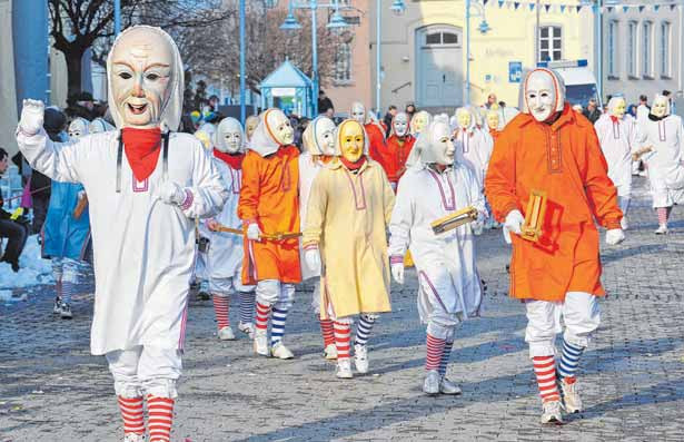 Fasnet in Stetten am kalten Markt - Schwäbischer Verlag