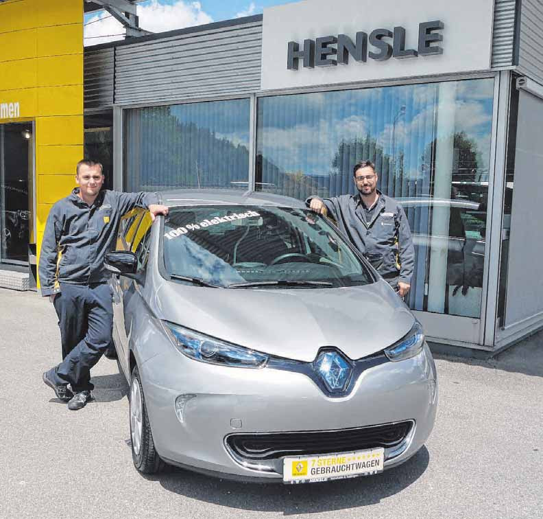Für Auto Hensle ist das Elektro-Auto die Zukunft - Schwäbischer Verlag