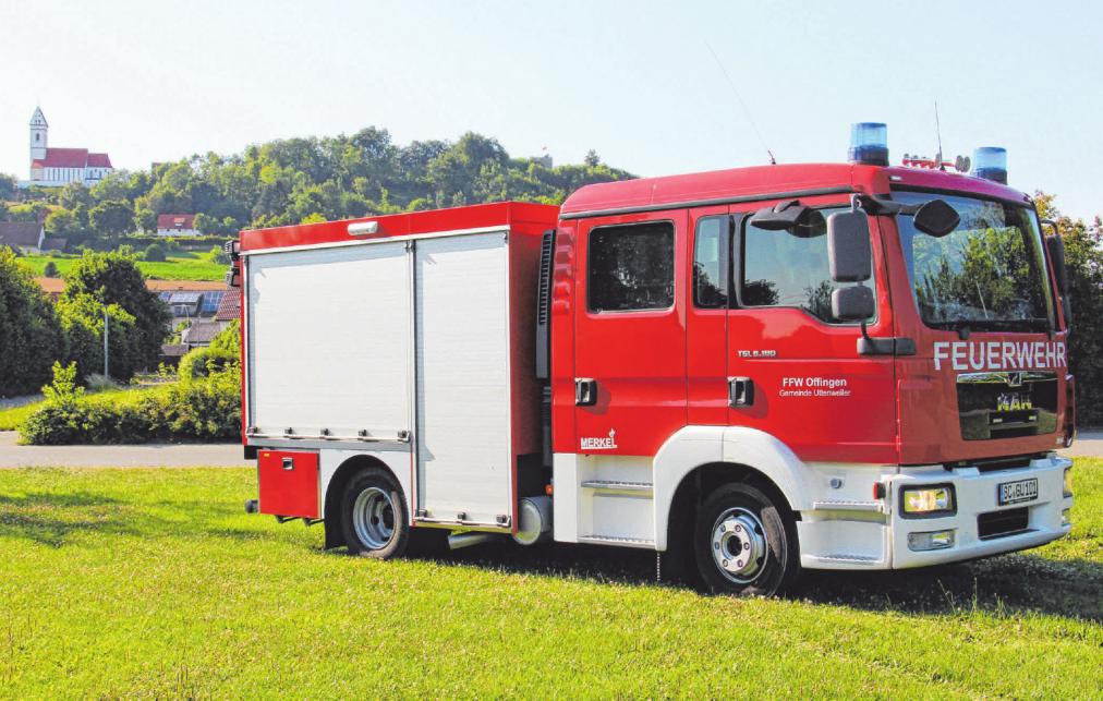 Fahrzeugweihe der Freiwilligen Feuerwehr Offingen - Schwäbischer Verlag