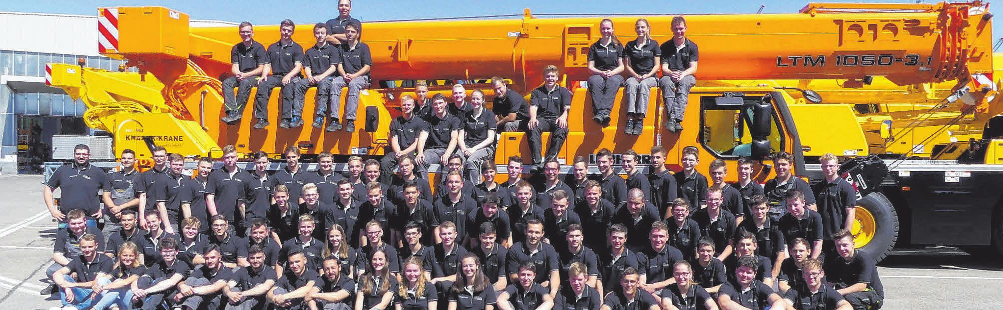 Das Liebherr-Werk in Ehingen bietet wieder 60 neue Ausbildungsplaetze ...