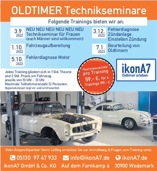 Autowerkstatt ikonA7 Wedemark: Oldtimer & Kfz-Reparatur - Hannoversche ...