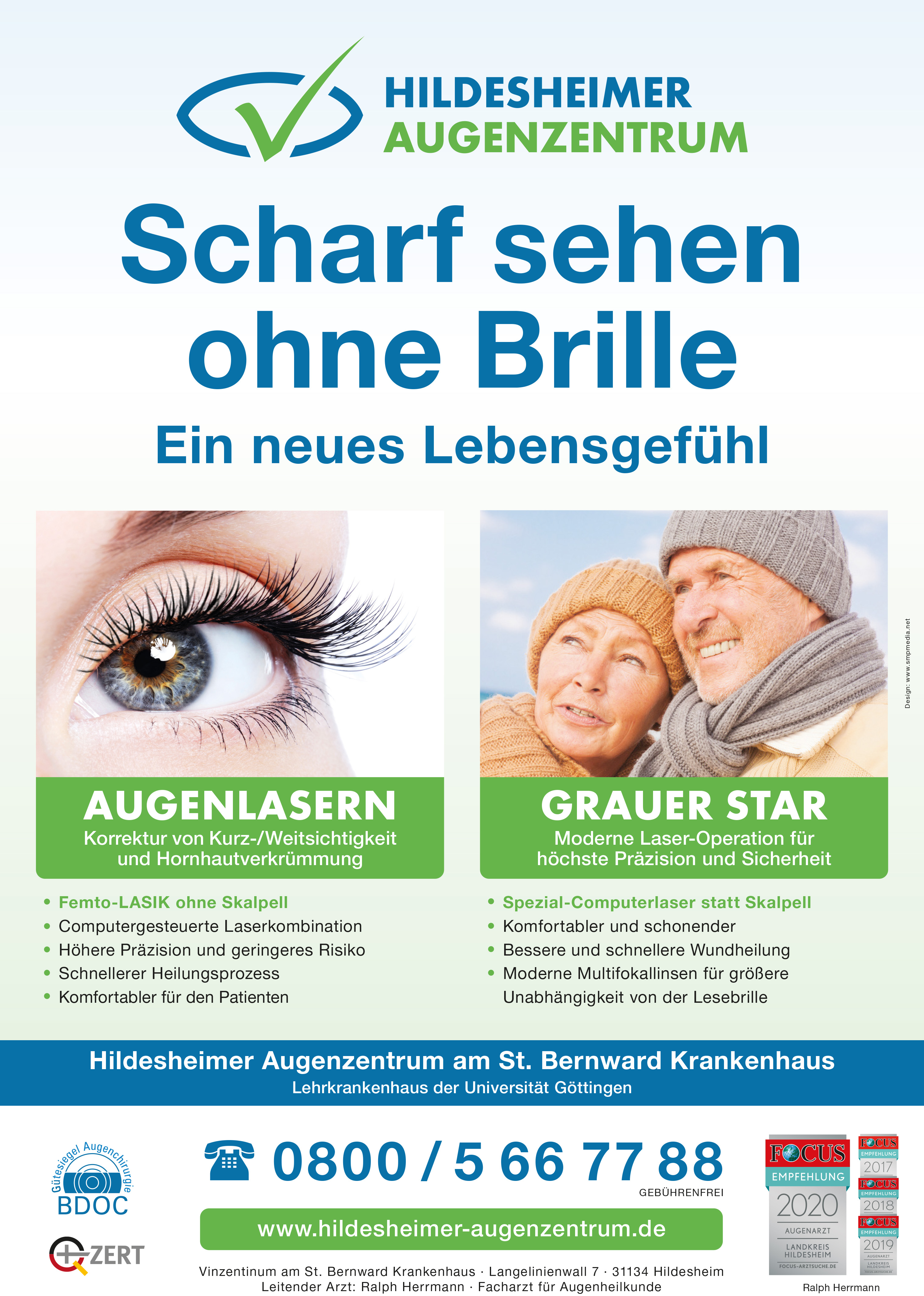 Endlich wieder scharf sehen können! - BILD