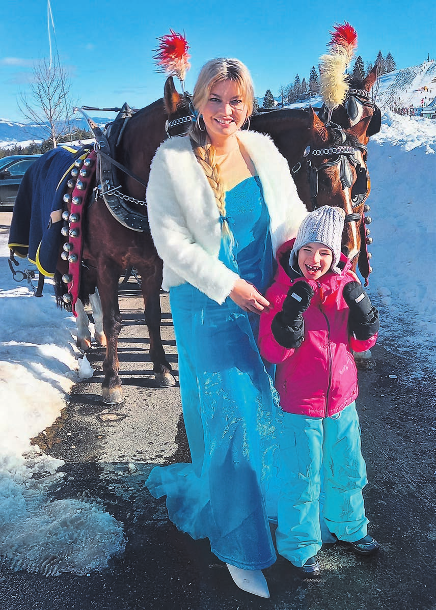 Mit der Schneekönigin im Schlitten unterwegs - Luzernerzeitung