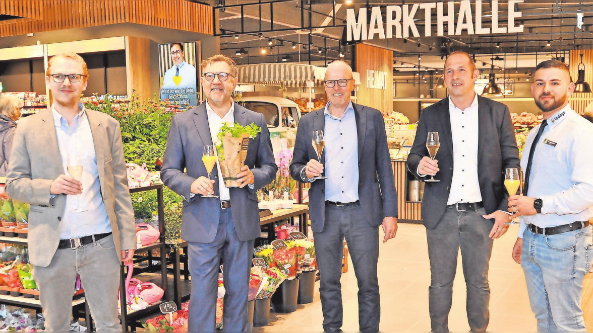 EDEKA-Ladage in Hemmingen-Arnum: Eröffnung des Supermarkts ...