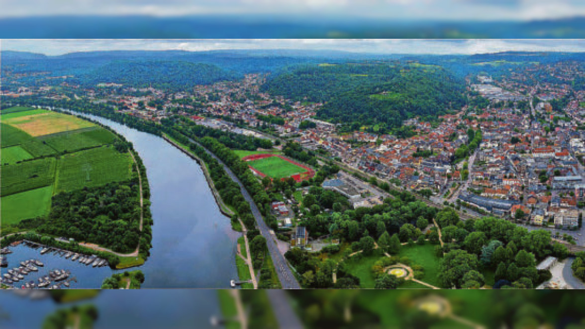 Kreisstadt Merzig ist erstes Etappenziel. - Saarbrücker Zeitung