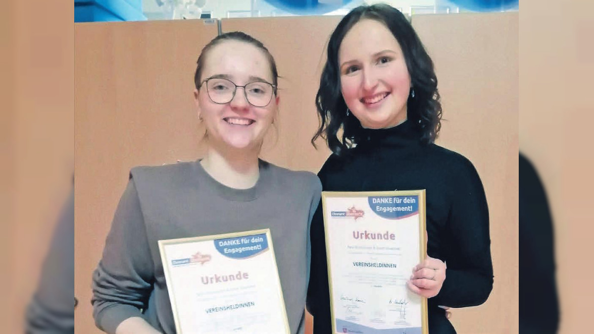 BGS Brome: Vereinsheldinnen Sarah Simon/Nele Winkelmann - Wolfsburger ...