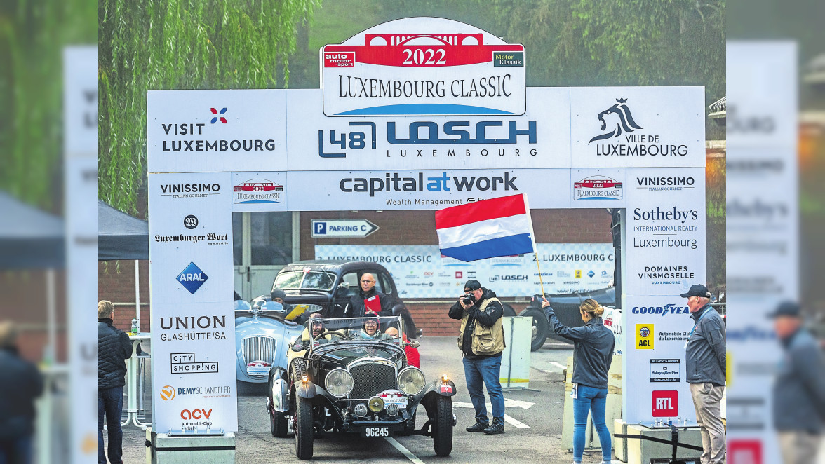 Im Gespräch mit Ed Goedert - Oldtimerrallye durch das Großherzogtum ...